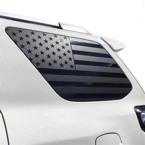 Zyutaosan Fits For 2010 2022 Toyota 4runner American Flag Window Decal
