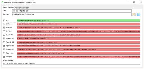 Password Generator And Hash Calculator Download Softpedia