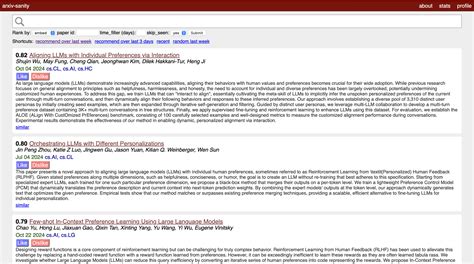 Learning A Personalized Arxiv Feed — Andrew Silva