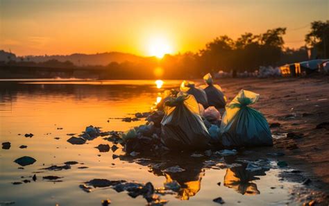 Premium Ai Image Recycling Garbage Garbage Sorting