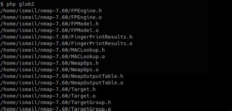 Php Glob（）函数以示例匹配路径，目录，文件名 Csdn博客