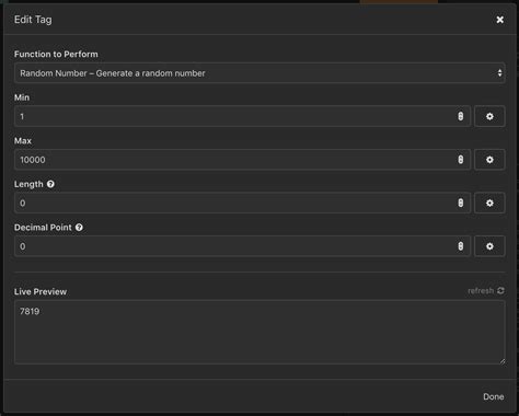 Feature Request Send Random Numbers To Rest Interface · Issue 1566 · Konginsomnia · Github
