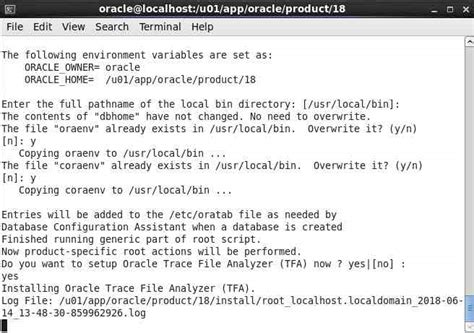 installing oracle database 18c upgrade your database now
