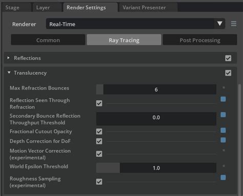 In Depth Render Settings RTX Best Practices For Real Time Configurators