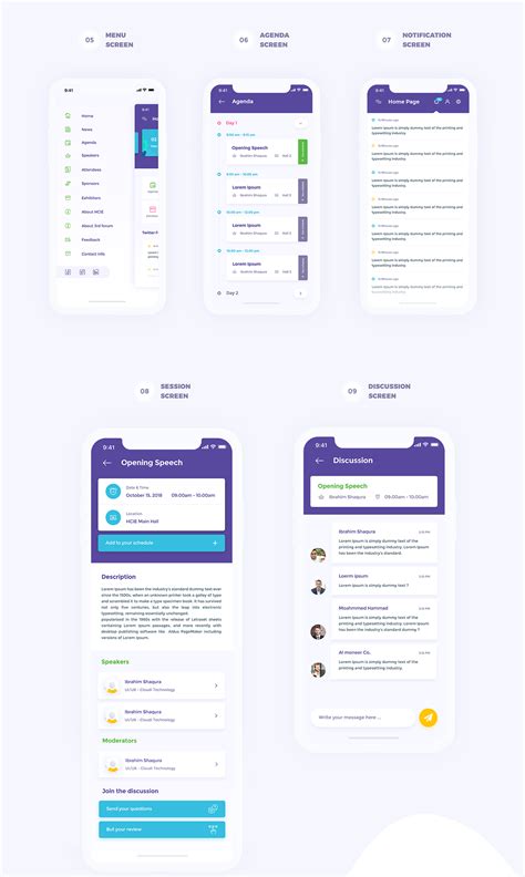 HCIE App UI UX Design Behance