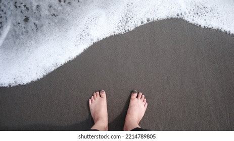 Soles Feet Tread On Soft Foamy Stock Photo 2214789805 Shutterstock