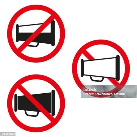 확성기는 허용되지 않습니다 확성기 금지 기호 사일런트 존 표시기 벡터 일러스트 레이 션입니다 주당순이익 10 계기판 측정기에