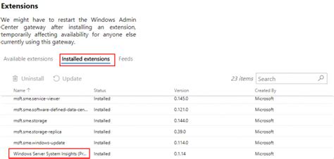 Windows Server System Insights Predictive Analytics Installation And Features Virtualization Howto