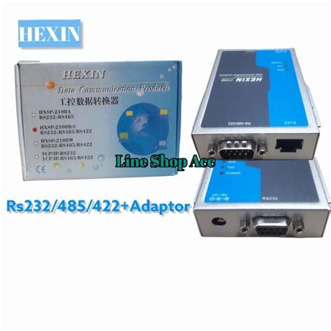 Converter Hexin Rs232 485 Adaptor Lazada Indonesia
