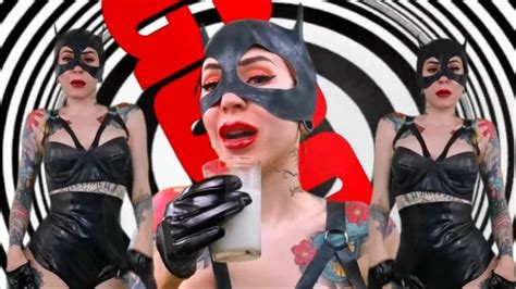 Endless Goon Trance Mesmerize Catwoman Rubber Fetish Goon Gooning Gooner Mesmerize Mask