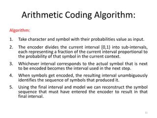 Huffman And Arithmetic Coding Performance Analysis PDF Programming Languages Computing