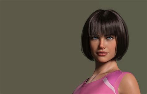 여자 포즈 사람은 진짜가 아닙니다 그녀는 3d 렌더링이므로 모델 릴리스가 필요하지 않습니다 3차원 형태에 대한 스톡 사진 및 기타 이미지 Istock