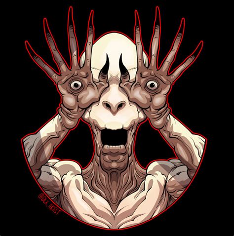 Pale Man By Dwaynebiddixart On Deviantart