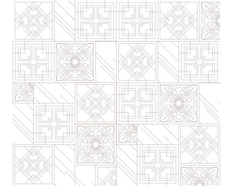 Autocad Wood Pattern Pieces Of Details Autocad 2d Dwg File Ready Block For Autocad 2d Drawing