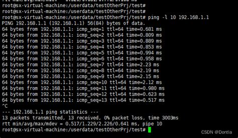 linux ping命令原理与用法（ping指令）icmp（internet control message protocol，互联网控制报文