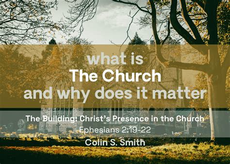 The Building Christs Presence In The Church Open The Bible