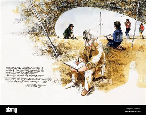 Artwork Air Force Art Program Artists On Location Artist James