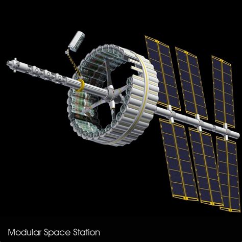 Modular Space Station Blend