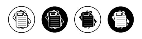 문서 서류 더미 벡터 아이콘은 실선 및 선 스타일로 설정됩니다 개체 그룹에 대한 스톡 벡터 아트 및 기타 이미지 개체 그룹 고정됨 관료 Istock