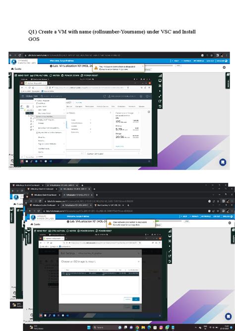 Ca 1 Cloud Computing Lab Virtualization And Cloud Computing