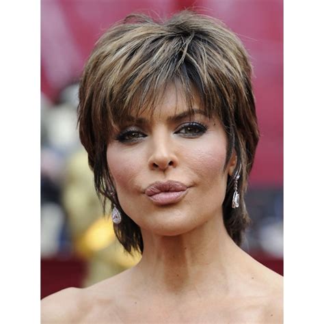 Pixie Cut Human Hair Lisa Rinna Wig