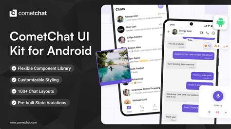 CometChat UI Kit For Android Figma