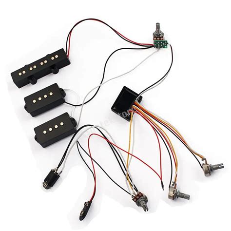 3 밴드 배선 하네스 앰프 Amp Eq 프리앰프 이퀄라이저 픽업 재즈베이스정밀베이스 기타 액세서리 1 세트기타 구성품 And 액세서리 Aliexpress