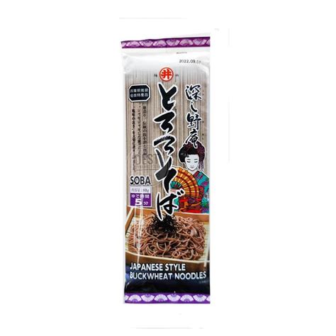 Toa Fukashinoan Tororo Soba 180g Halal Dynamic Equo Distribution