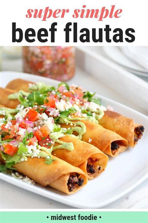 Crispy Beef Flautas Artofit