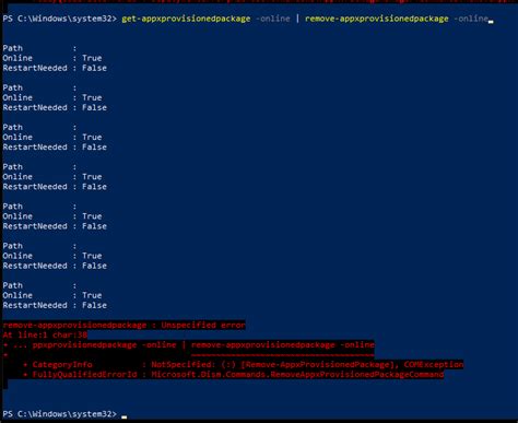 Windows 10 20h2 Remove Appxprovisionedpackage Microsoft Qanda