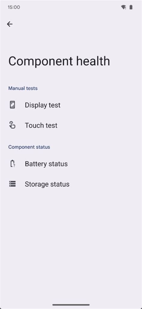 Android 15 May Let You Perform Some Device Diagnostics Without Going To