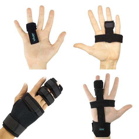 Vive Trigger Finger Splint Single Or Dual Brace Standard Or Extended Length Vitality Medical
