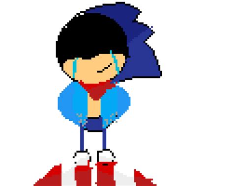 Pixilart Sonic By X Bfb