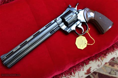 Colt Python 8 Inch Near Mint Original Box And All Accessories Colt Python 8 Inch Near Mint Original Box And All Accessories