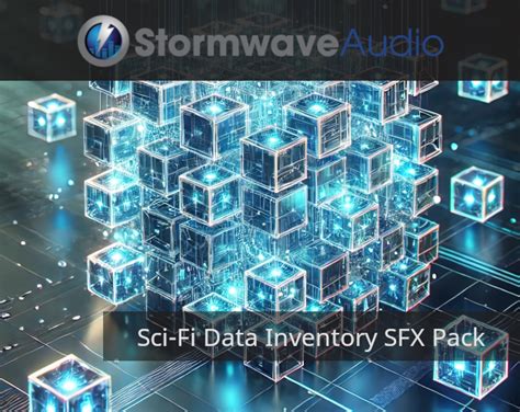 Sci Fi Data Inventory Interface Sound Effects Pack By Stormwave Audio