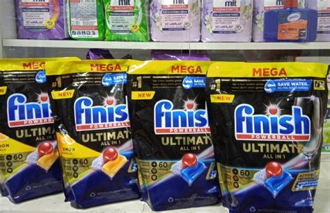 Таблетки для посудомоечной машины Finish Quantum Ultimate лимон/classic ...