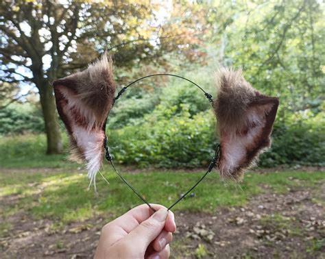 Brown Cat Ears3 Rfurry