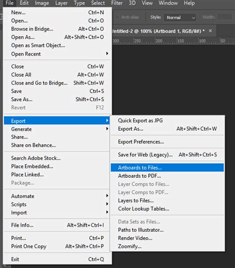 Question About Batch Process And Exporting Artboards Adobe Product