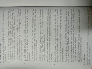 Answered Eastern Company Provided The Following Information On 31