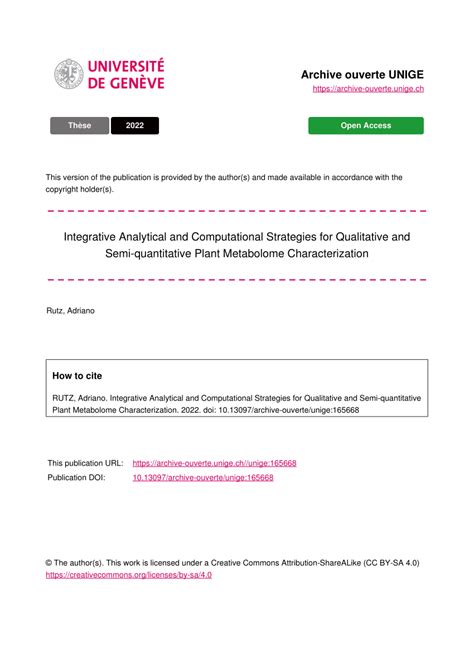 Pdf Integrative Analytical And Computational Strategies For
