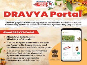 Dravya Portal By Ministry Of Ayush Ai Ready Digital Repository Of