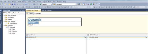 Reporting Services Add The Columns Automatically In Ssrs Report