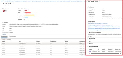 How To View And Remediate Vulnerability Assessment Findings For Registry Images Secure Score