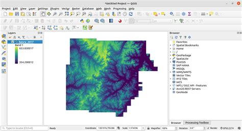 Loading A Dem Into Postgis North River Geographic Systems Inc