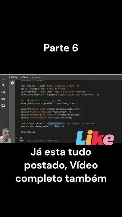 Python Pesquisand String Com Slice Find If E Else Aula 6 Python