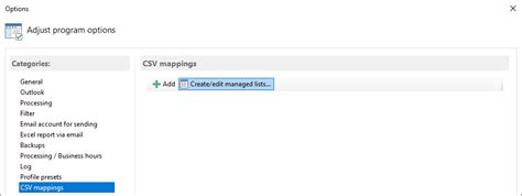 Tutorial Csv Mapping