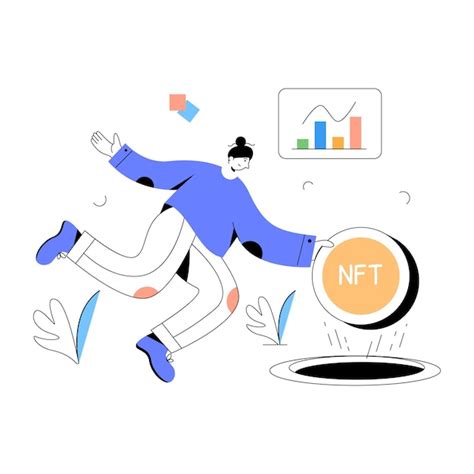 Premium Vector Trendy Flat Illustration Of Nft Marketplace