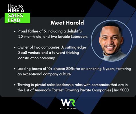 Wootrecruit On Linkedin 🌟 Introducing Our Speaker Harold Baltodano 🌟 Are You Ready To…