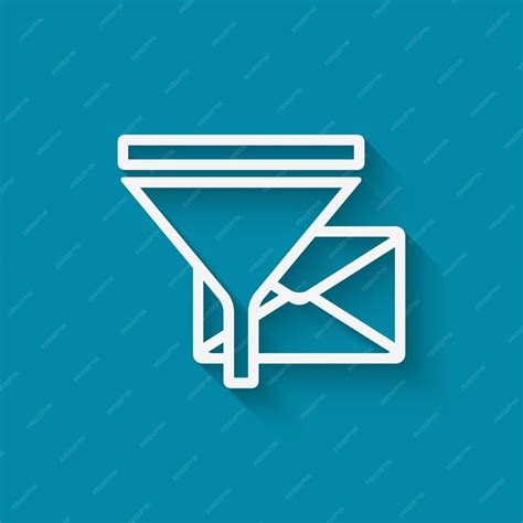 Premium Vector Spam Filter Concept Symbol