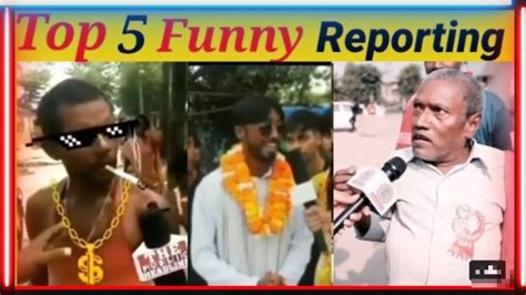 Top 5 Reporting 🤣 Funny Reporting Video Funny 😂😂 Memes Youtube